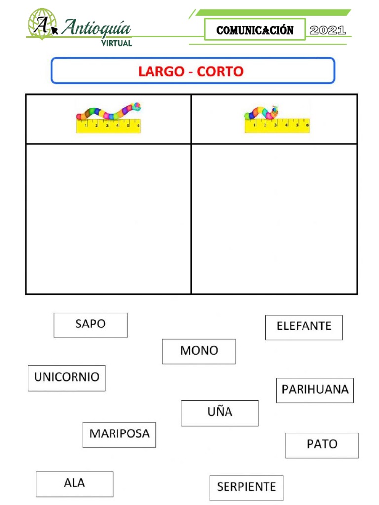 COM. Palabras Cortas y Largas | PDF