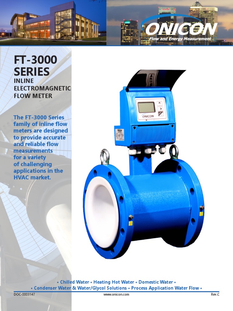 FT 3000 Series Catalog Sheet Doc 0003147 | PDF | Flow Measurement ...