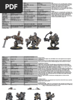 Lancer Actions Cheat Sheet | PDF