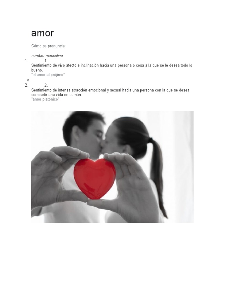 Amor Pdf