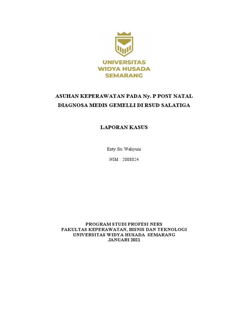 LAPORAN Gemelli | PDF