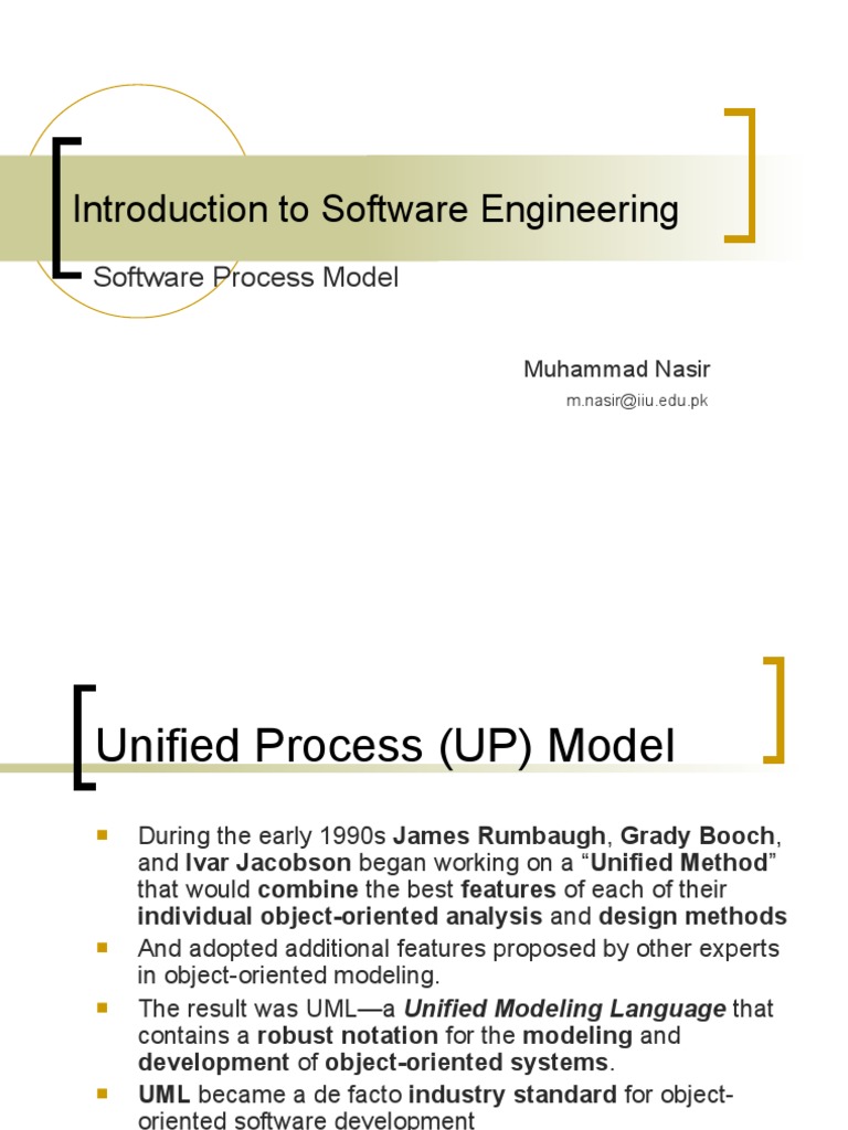 Lecture 5 - Software Process Model | PDF | Unified Modeling Language ...