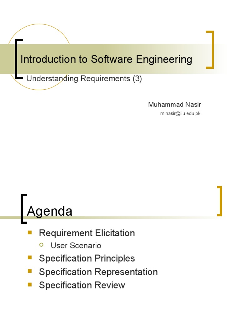 Software Engineering Requirements Overview | PDF | Specification ...