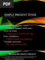 Simple Present | PDF | Aniversários | Semiótica