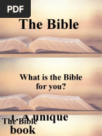 Bible Overview and Books | PDF | Bible Content | Bible