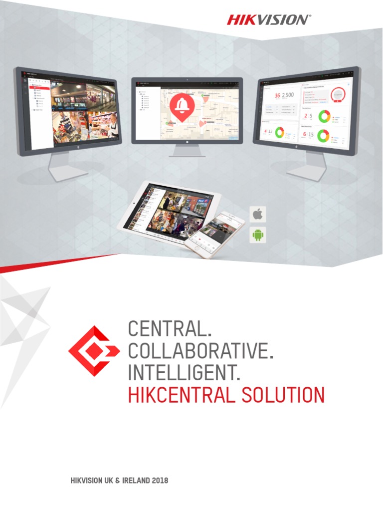 Hikcentral Software Datasheet | PDF | Surveillance | Video