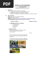 Detailed Lesson Plan Skeletal System | PDF | Bone | Anatomy