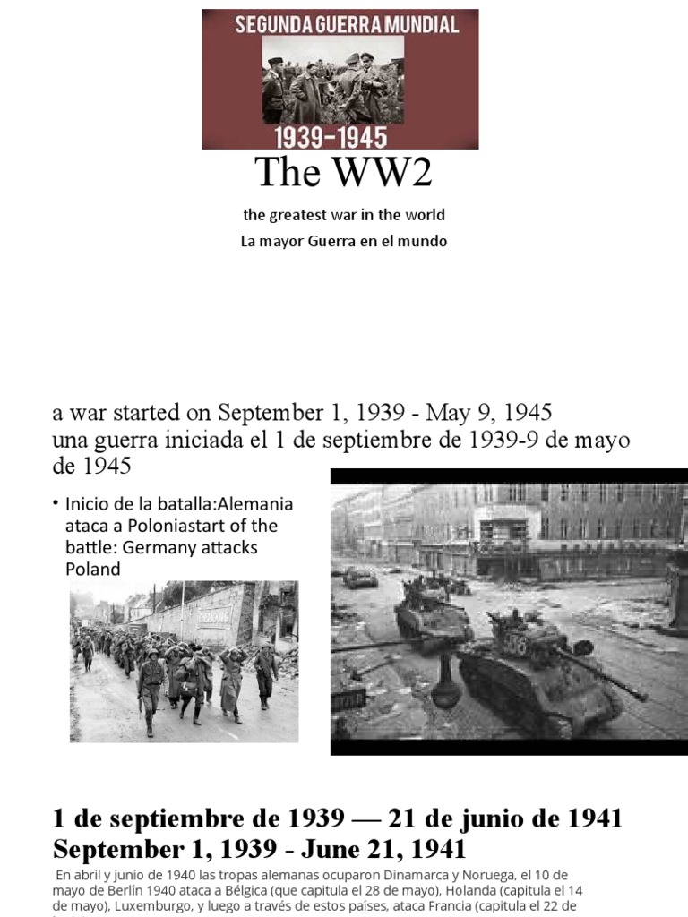 The WW2 | PDF | Segunda Guerra Mundial | Wehrmacht