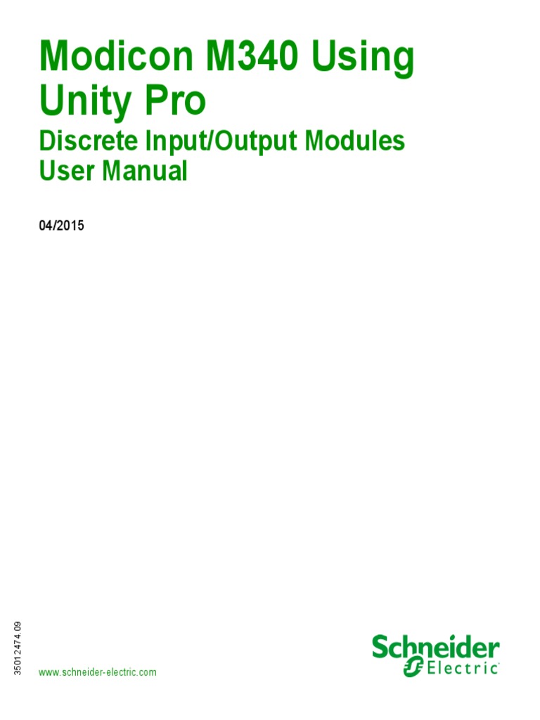 Discrete m340 | PDF | Programmable Logic Controller | Parameter (Computer Programming)