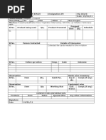 Format For Material Inward Register | PDF | Business