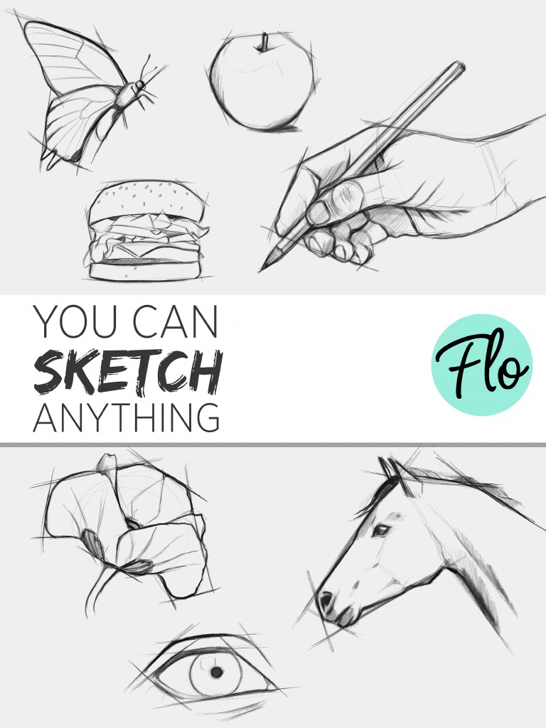 You Can Sketch Anything! | PDF | Pencil | Drawing