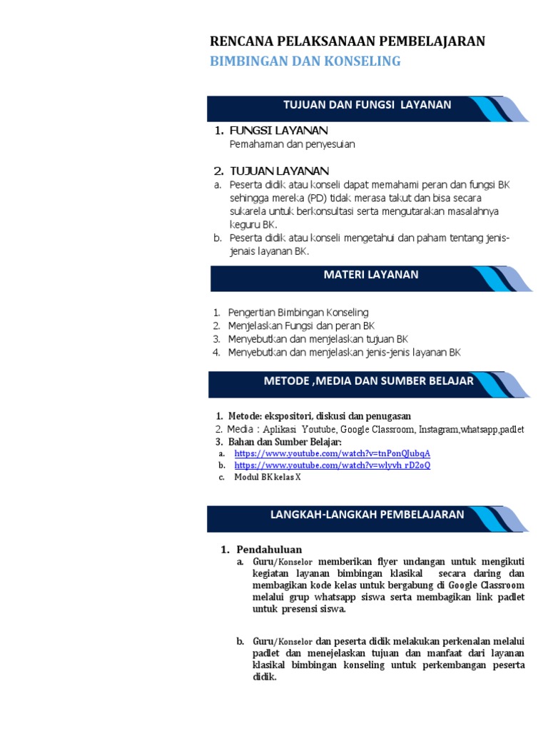 Panduan Bimbingan Konseling SMK | PDF