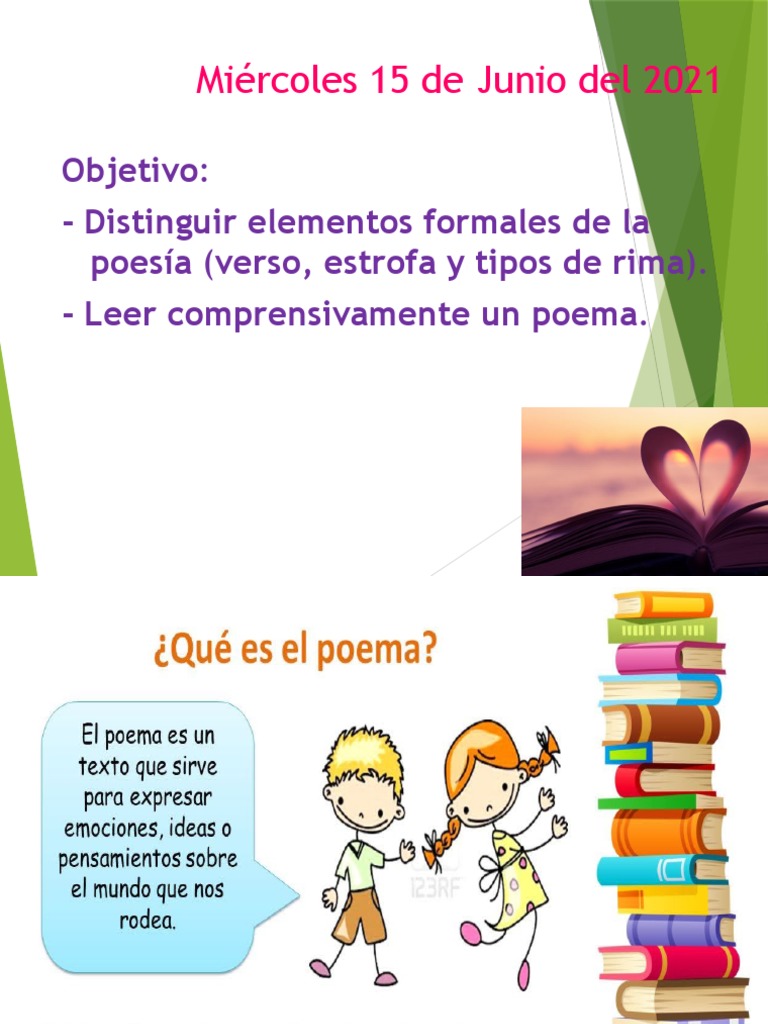 Elementos Del Poema - Comprender Poema | PDF | Rima | Poesía