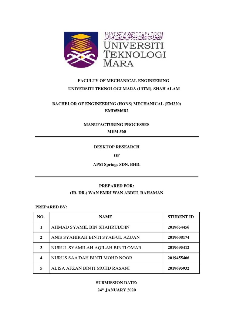 Desktop Search (Apm Spring SDN BHD) | PDF | Industrial Processes ...