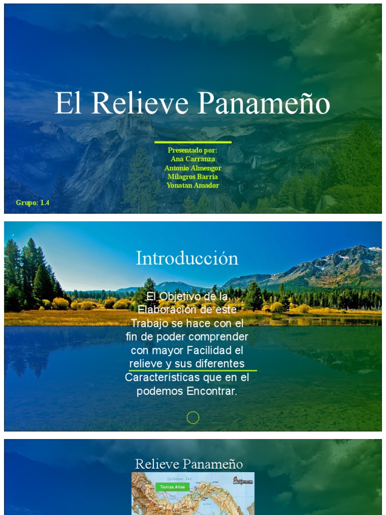 El Relieve Panameño | PDF