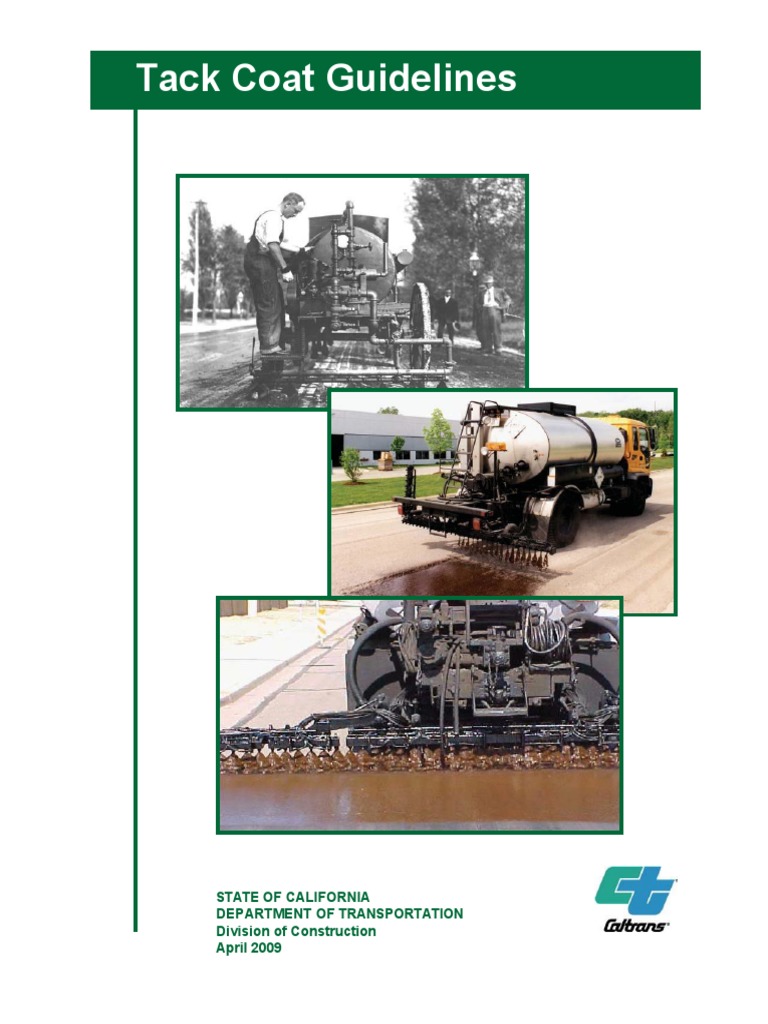 Tack Coat Guidelines A11y | PDF | Road Surface | Asphalt