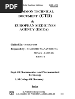 eCTD Submission Types and Sub Types | PDF | Software | Software Engineering