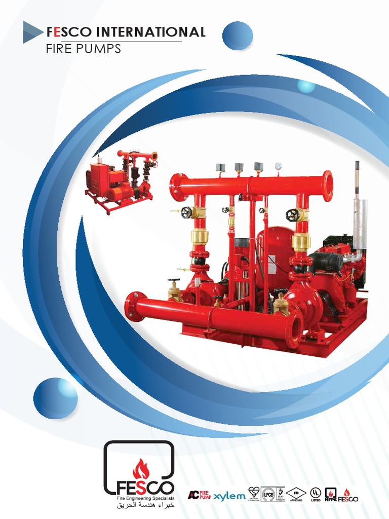 FESCO Fire Pumps | PDF | Engines | Pump