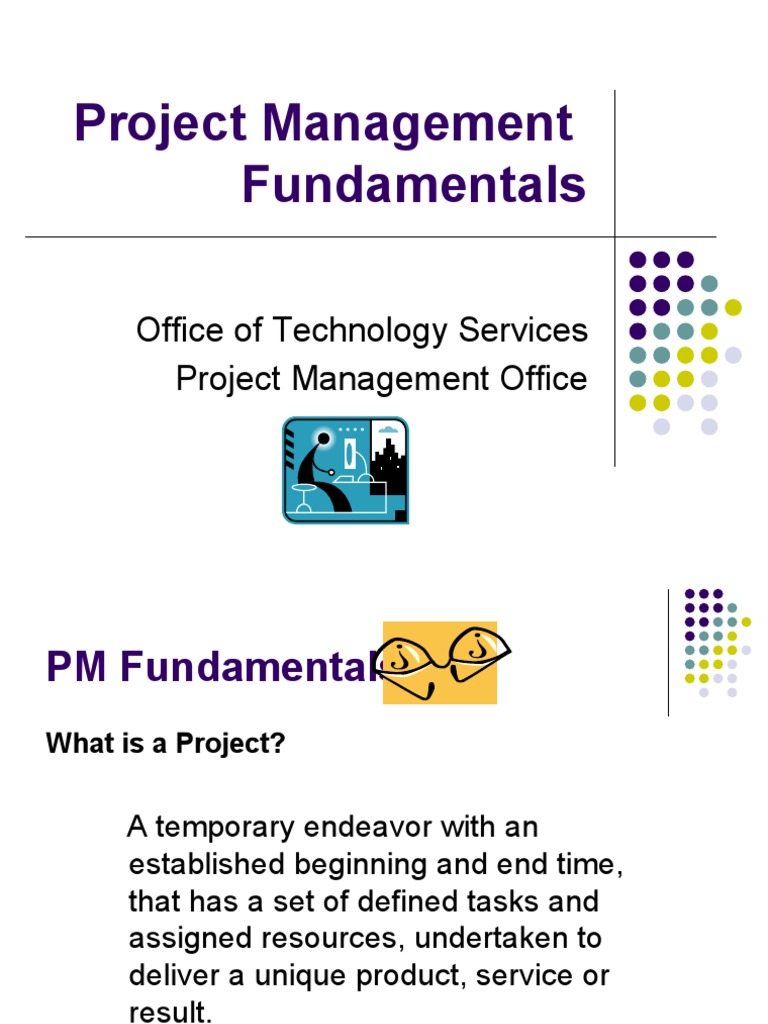 Project Management Fundamentals Course Pdf Project Management