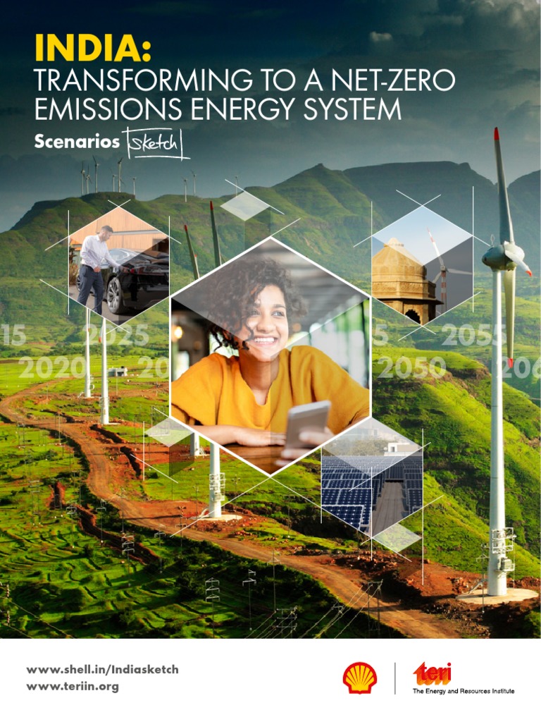 India:: Transforming To A Net-Zero Emissions Energy System | PDF | Low Carbon Economy ...