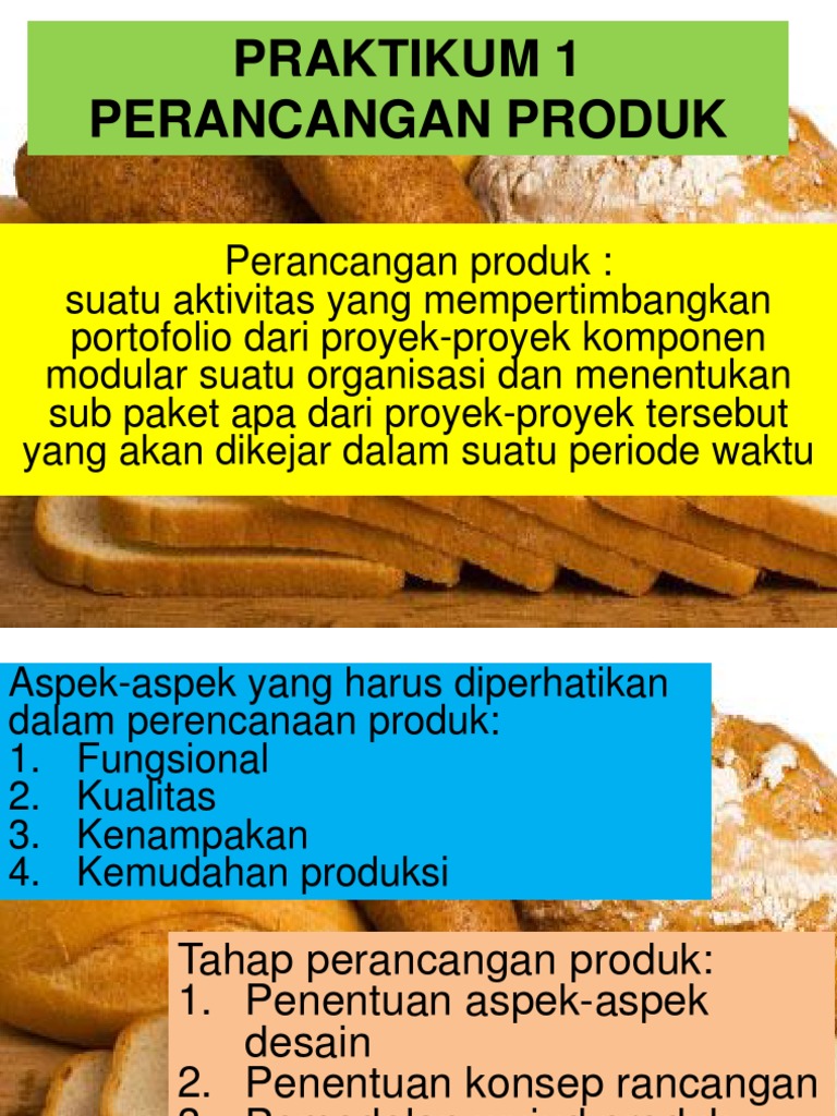 Peta Proses Produksi Roti | PDF