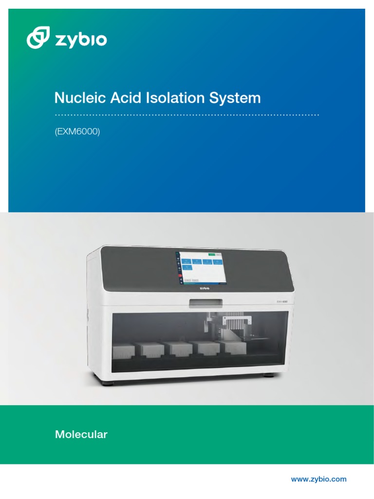 Nucleic Acid Isolation System: Molecular | PDF | Dna Sequencing | Real ...