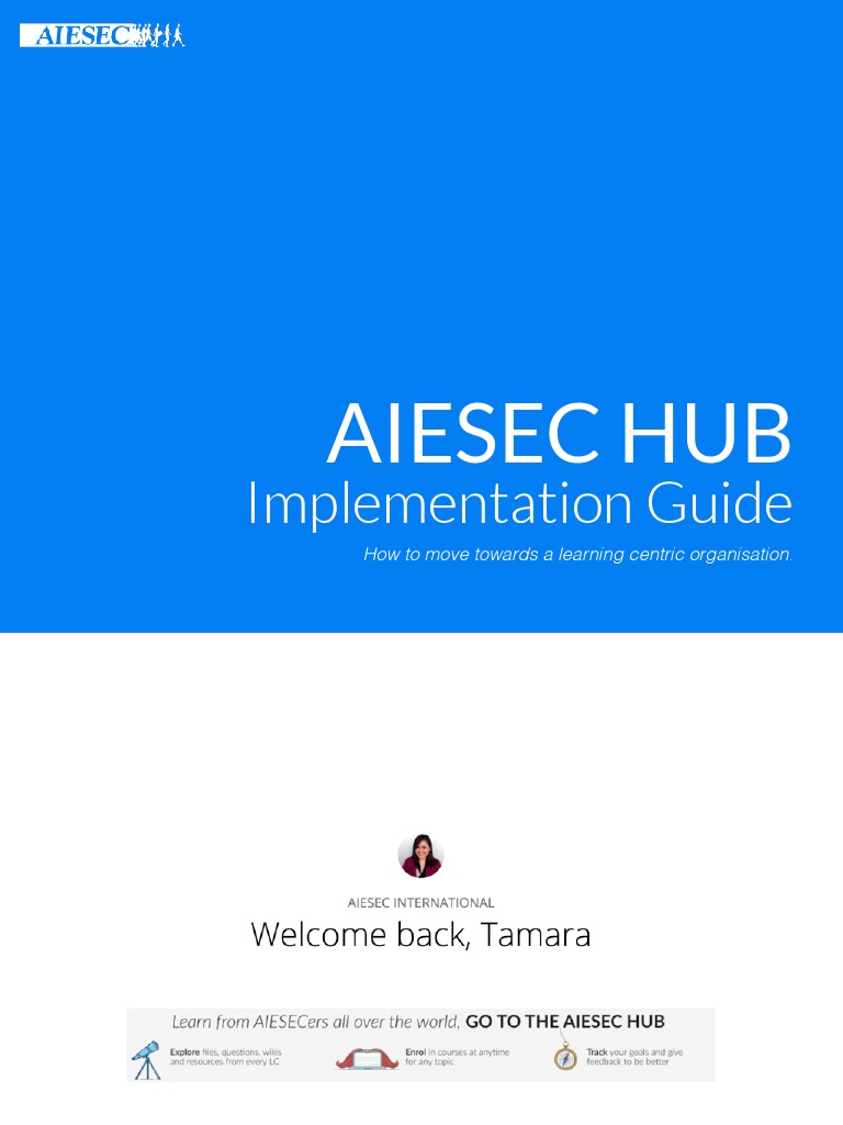 Implementation Guide: Aiesec Hub | PDF | Tag (Metadata) | Information Age