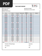Timesheet June | PDF