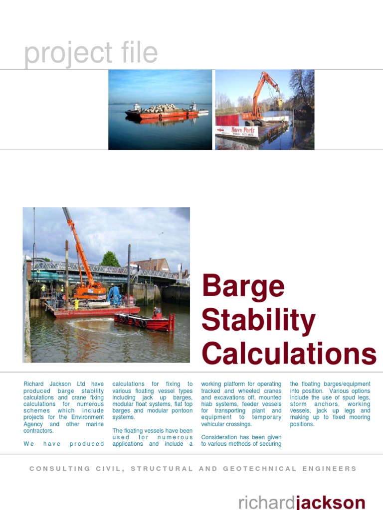 Barge Stability | PDF