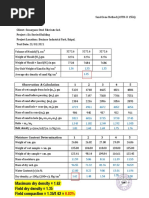 GSB Density Examples | PDF | Density | Mass