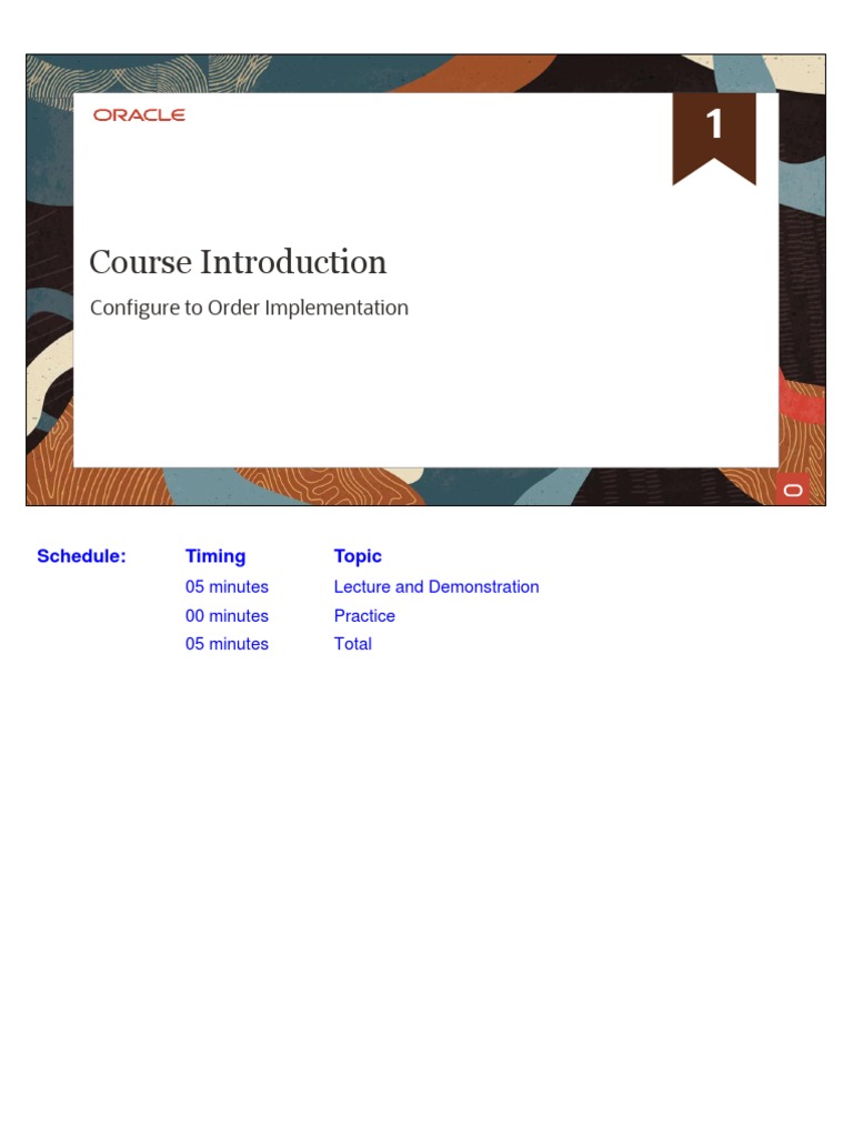 Configure to Order Implementation Guide | PDF | Supply Chain Management ...