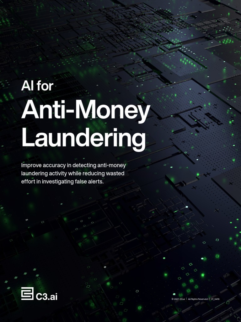 Anti-Money Laundering: AI For | PDF | Money Laundering | Artificial Intelligence