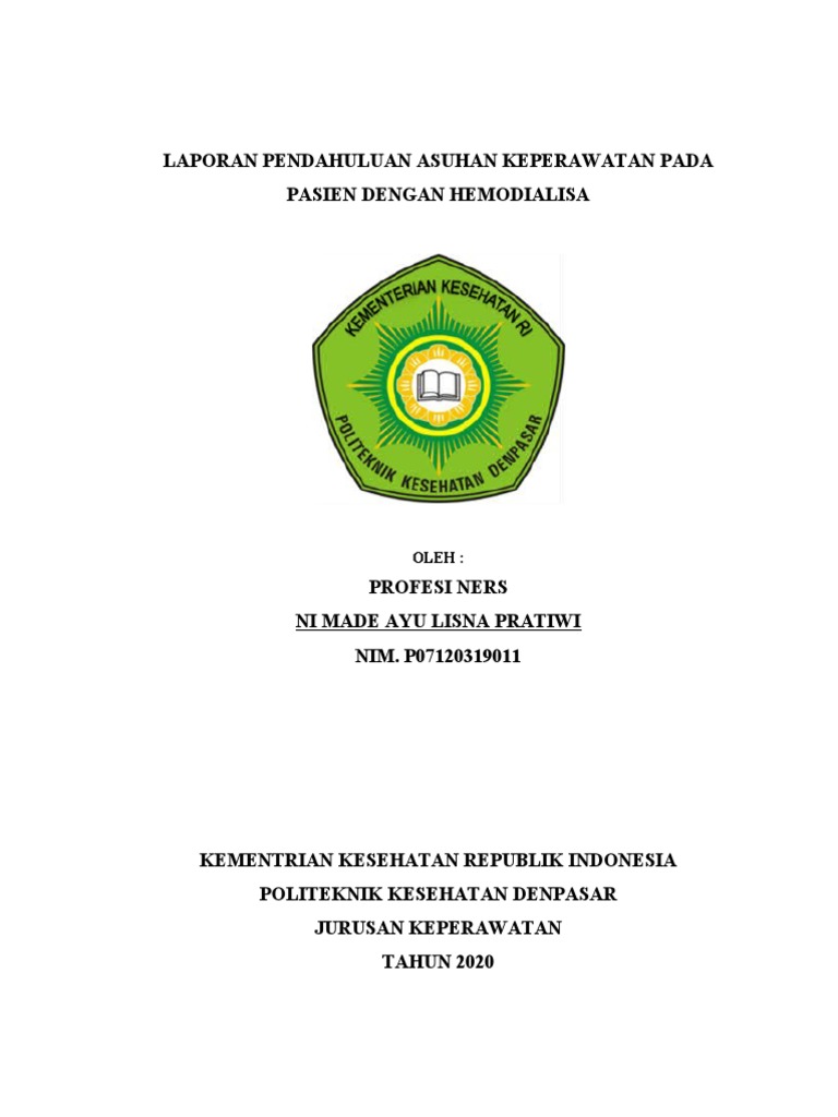 Laporan Pendahuluan HD | PDF