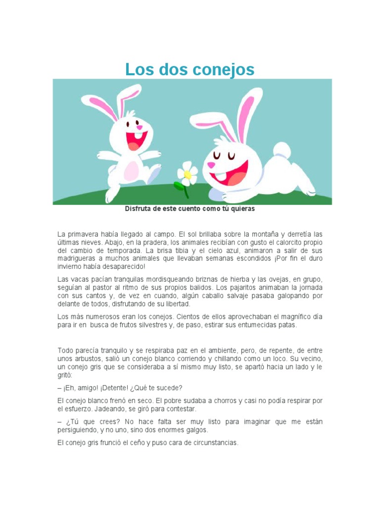 Los Dos Conejos | PDF