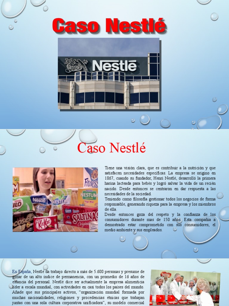 CASO NESTLE Web | PDF | Hacerse un nido | Empresas