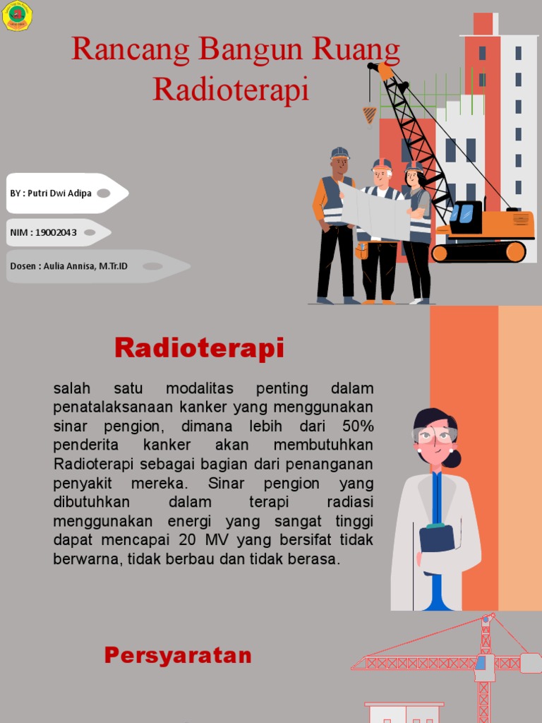 Rancang Bangun Ruang Radioterapi | PDF