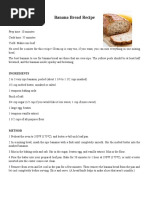 Banana Bread Recipe - Preppy Kitchen | PDF | Baking | Breads