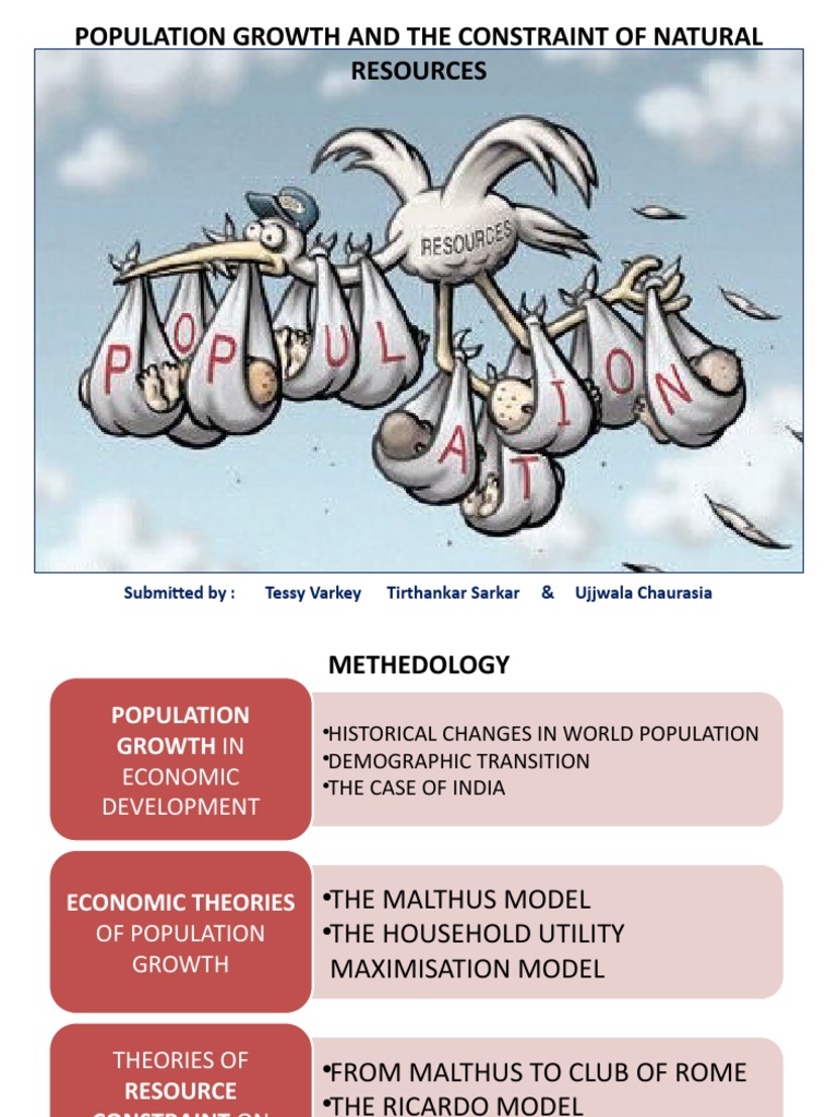 Population Growth and The Constraint of Natural Resources | PDF ...