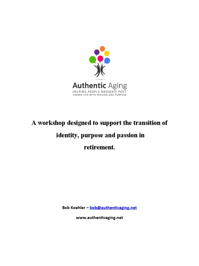 Authentic Aging Handout | PDF | Minnesota | Curiosity