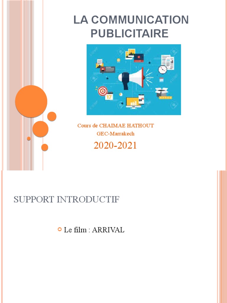 Communication Publicitaire | PDF | Promotion (marketing) | Publicité
