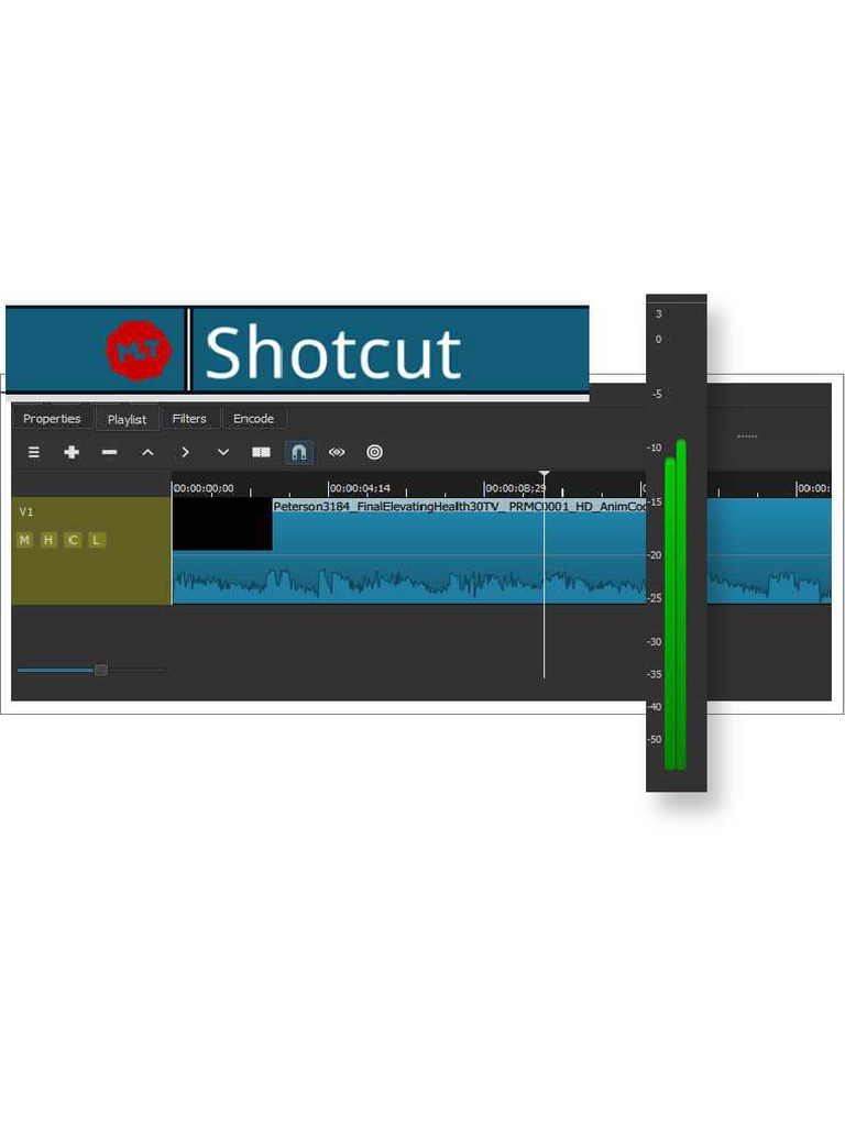 Introduction To Video Editing With Shotcut | PDF | Sound Recording And ...