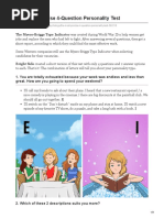 16 Personality Types | PDF | Personality Type | Extraversion And ...