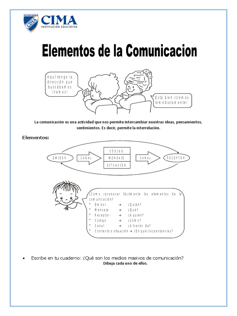 Elementos de La Comnicación | PDF | Comunicación | Science