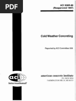 Aci 306.1 | PDF | Concrete | Applied And Interdisciplinary Physics