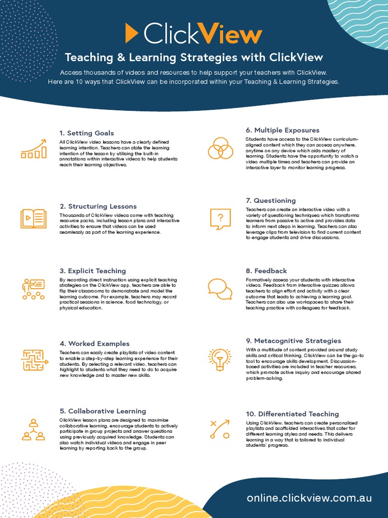 Teaching & Learning Strategies With Clickview: 6. Multiple Exposures 1 ...
