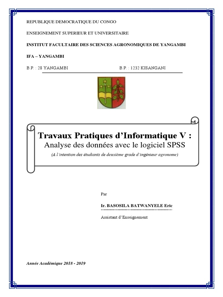 Note TP - Informatique 5 | PDF | Microsoft Excel | Microsoft Word