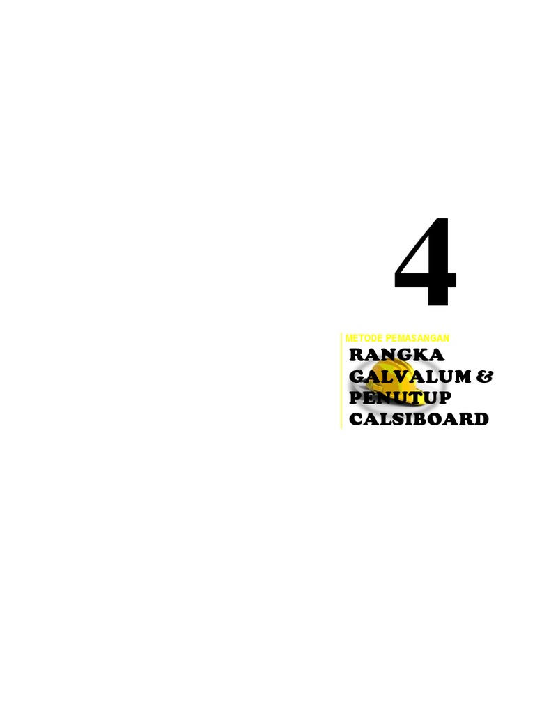 Pemasangan Furing Plafond Metal | PDF