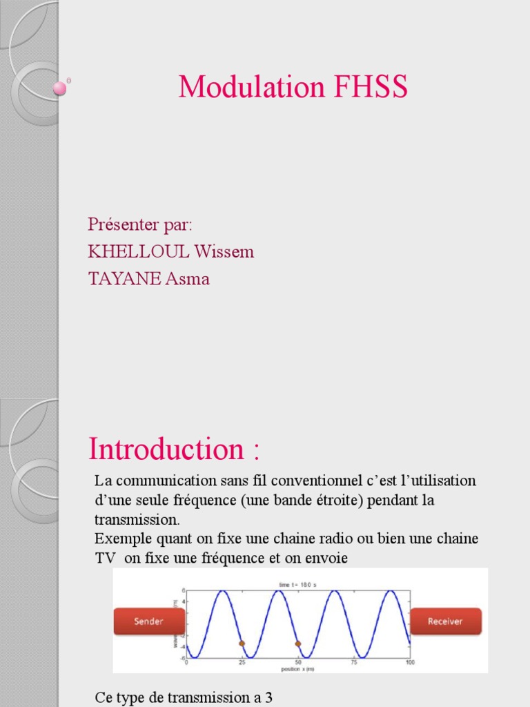 2 Modulation-FHSS | PDF | Sciences et mathématiques
