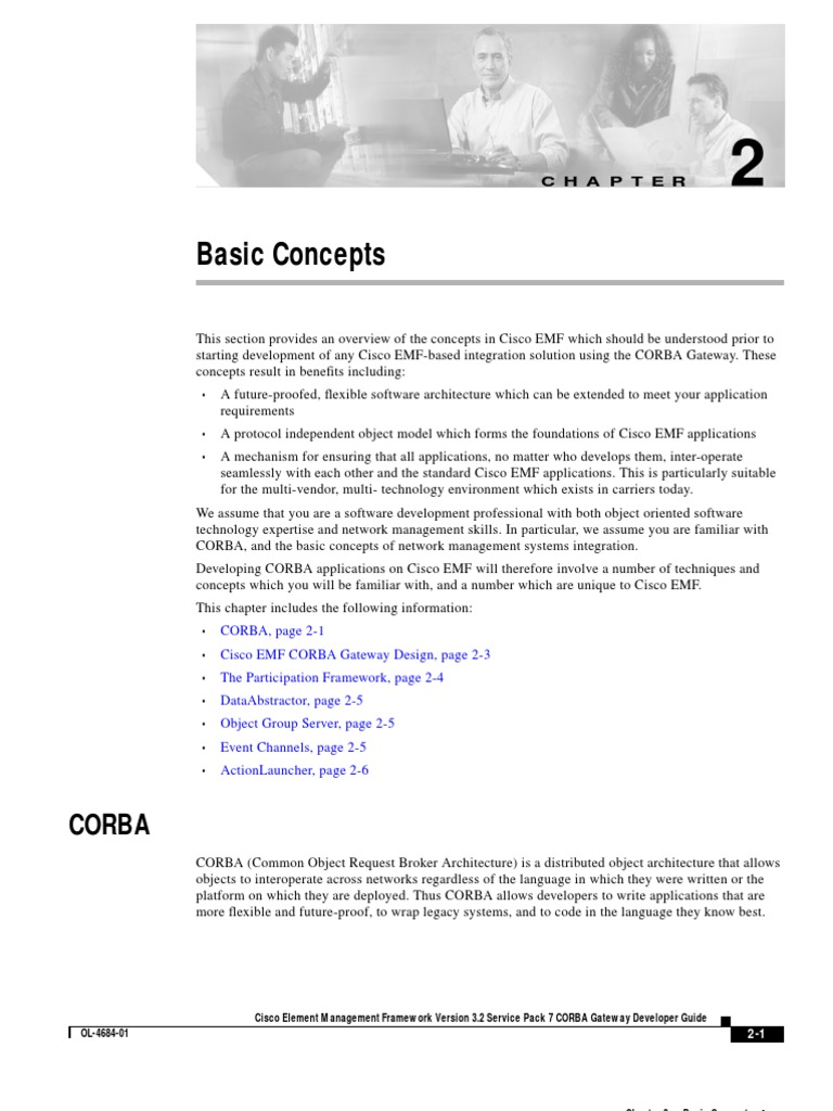 Basic Concepts Pdf Common Object Request Broker Architecture Object Oriented Programming