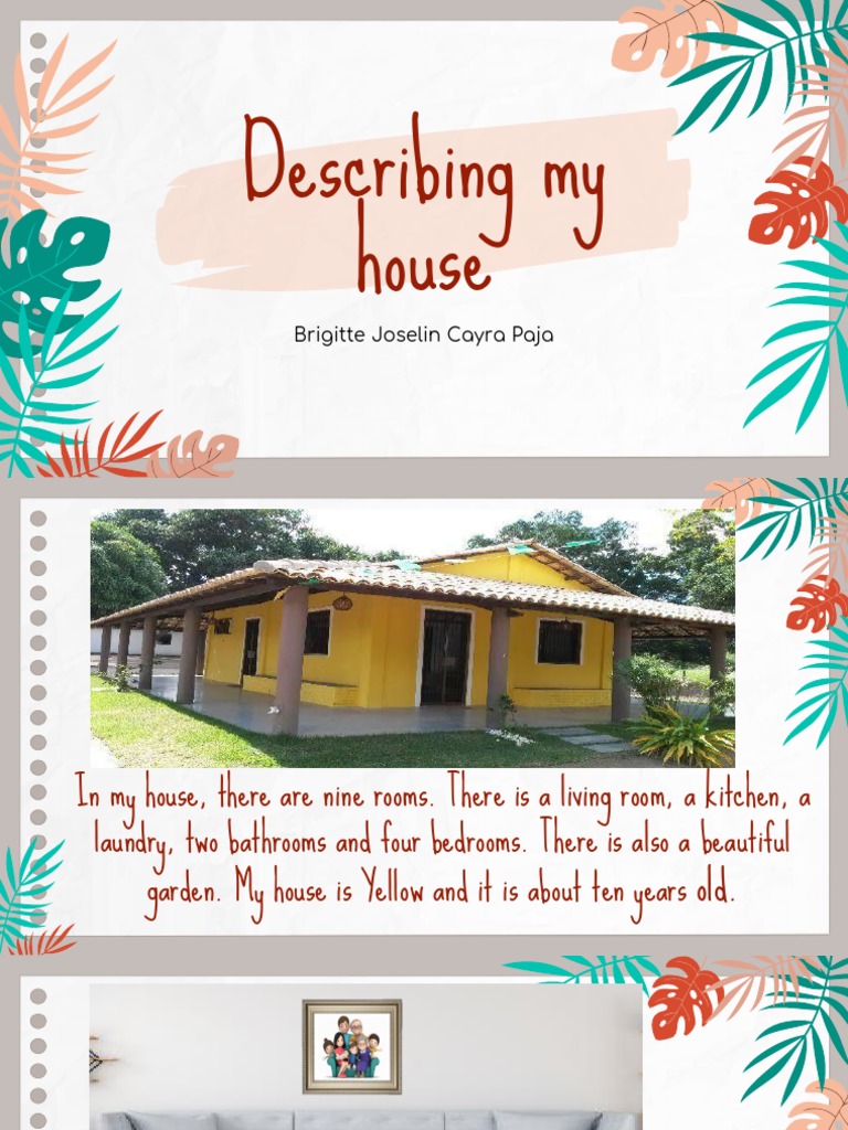 Describing My House | PDF